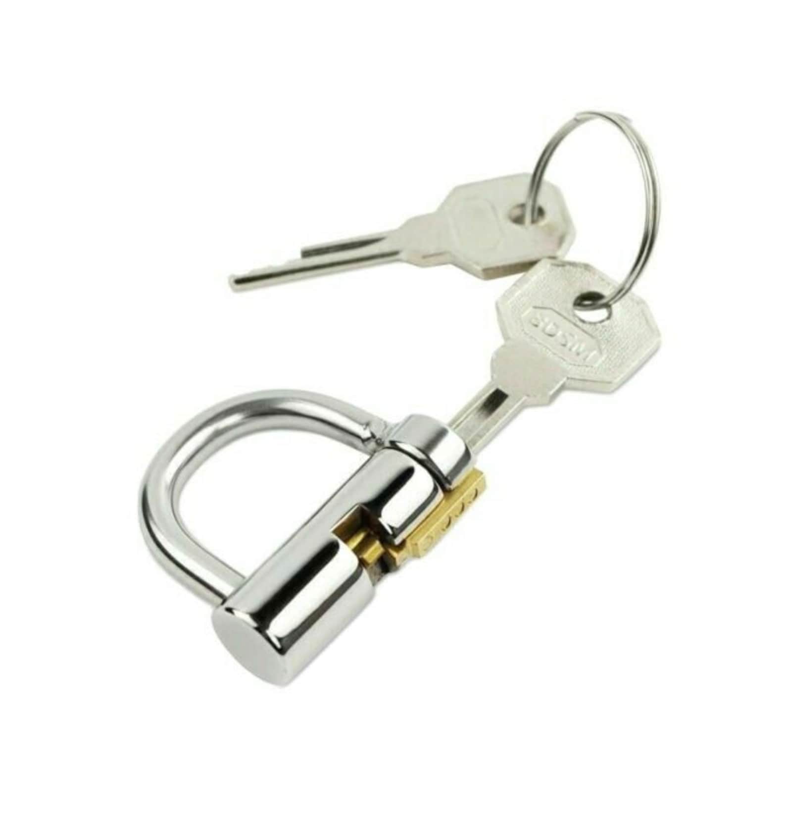 Prince Albert Chastity Lock PA Piercing Lock Padlock With - Etsy Australia