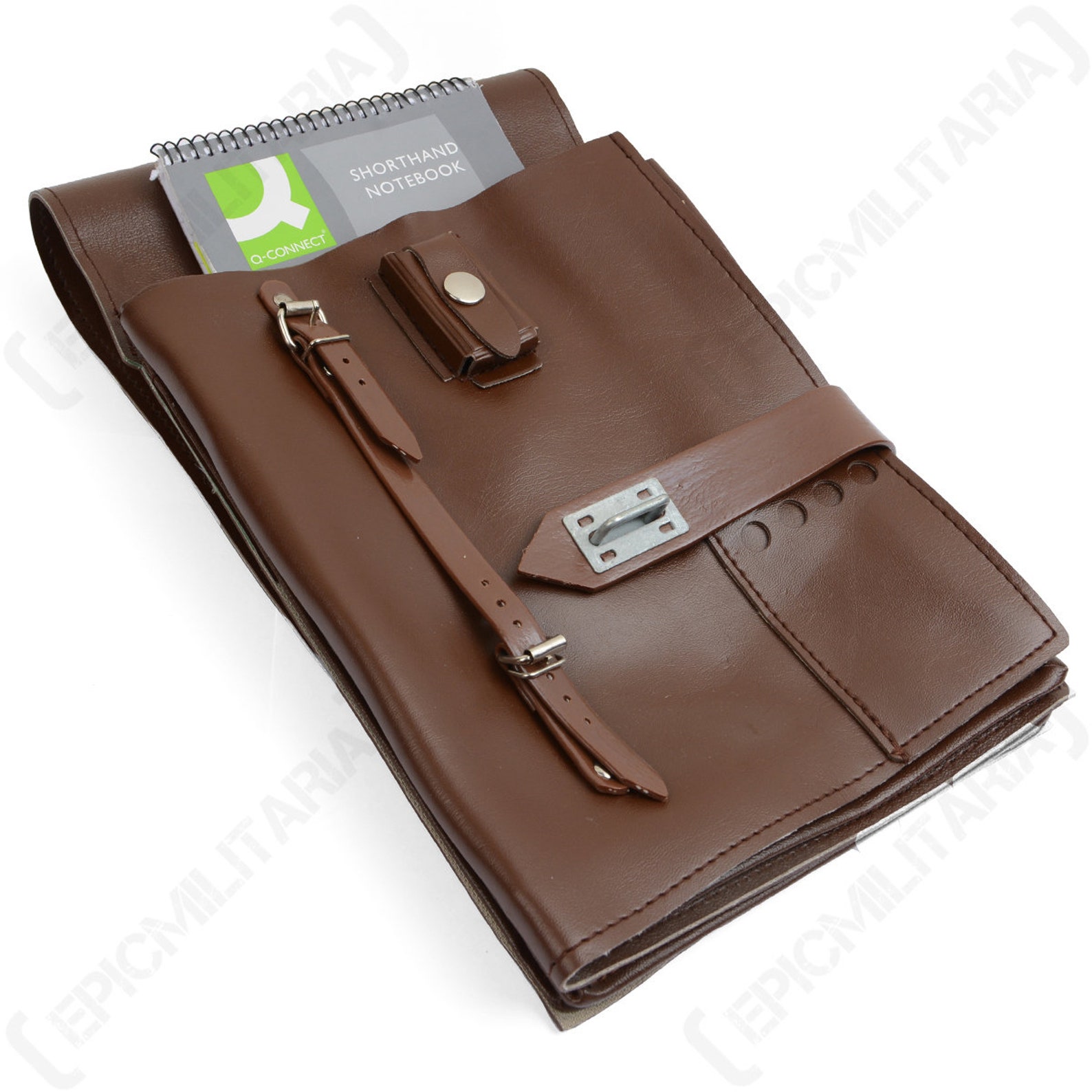 Original East German Brown Vinyl Map Case Waterproof With Adjustable ...