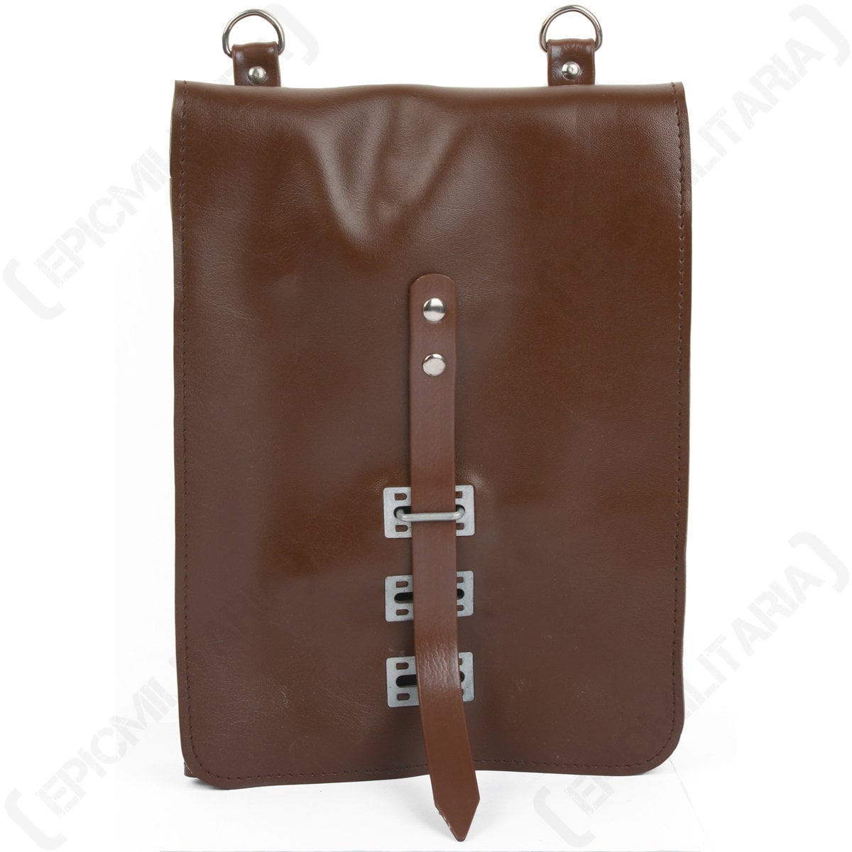 Original East German Brown Vinyl Map Case Waterproof With Adjustable ...