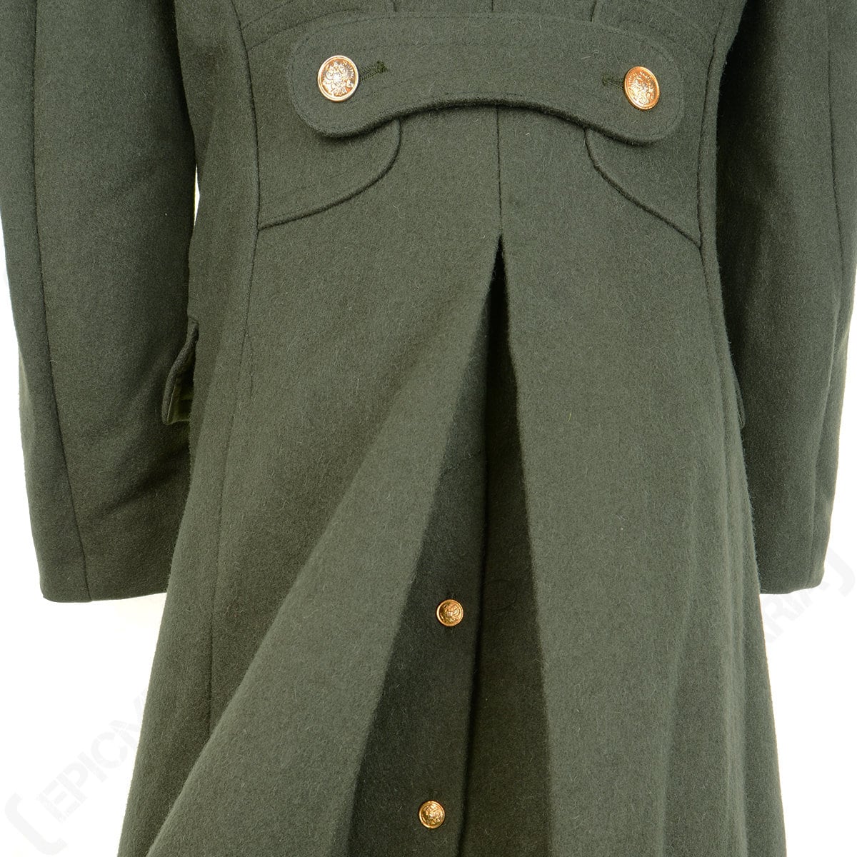 Original Russian Army Air Force Wool Field Coat Warm 90% Wool With Gold ...
