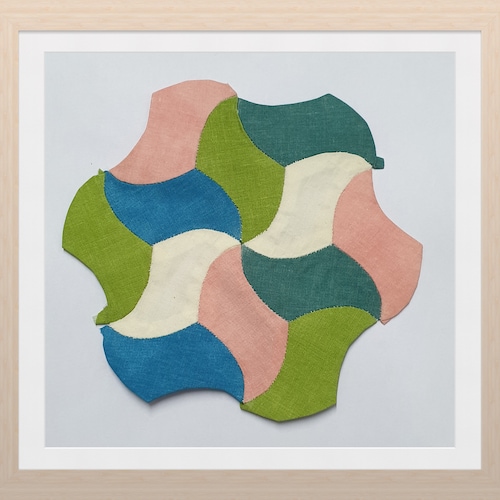English Paper Piecing WAVES Pattern EPP Templates PDF - Etsy