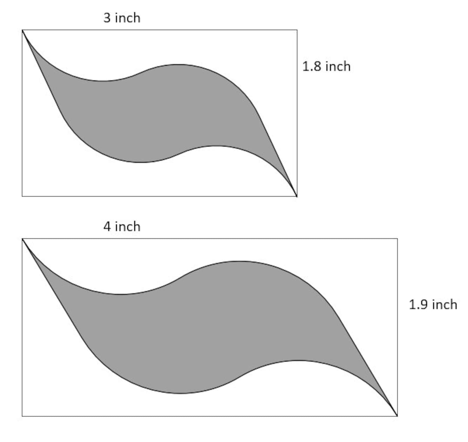 English Paper Piecing WAVES Pattern EPP Templates PDF - Etsy