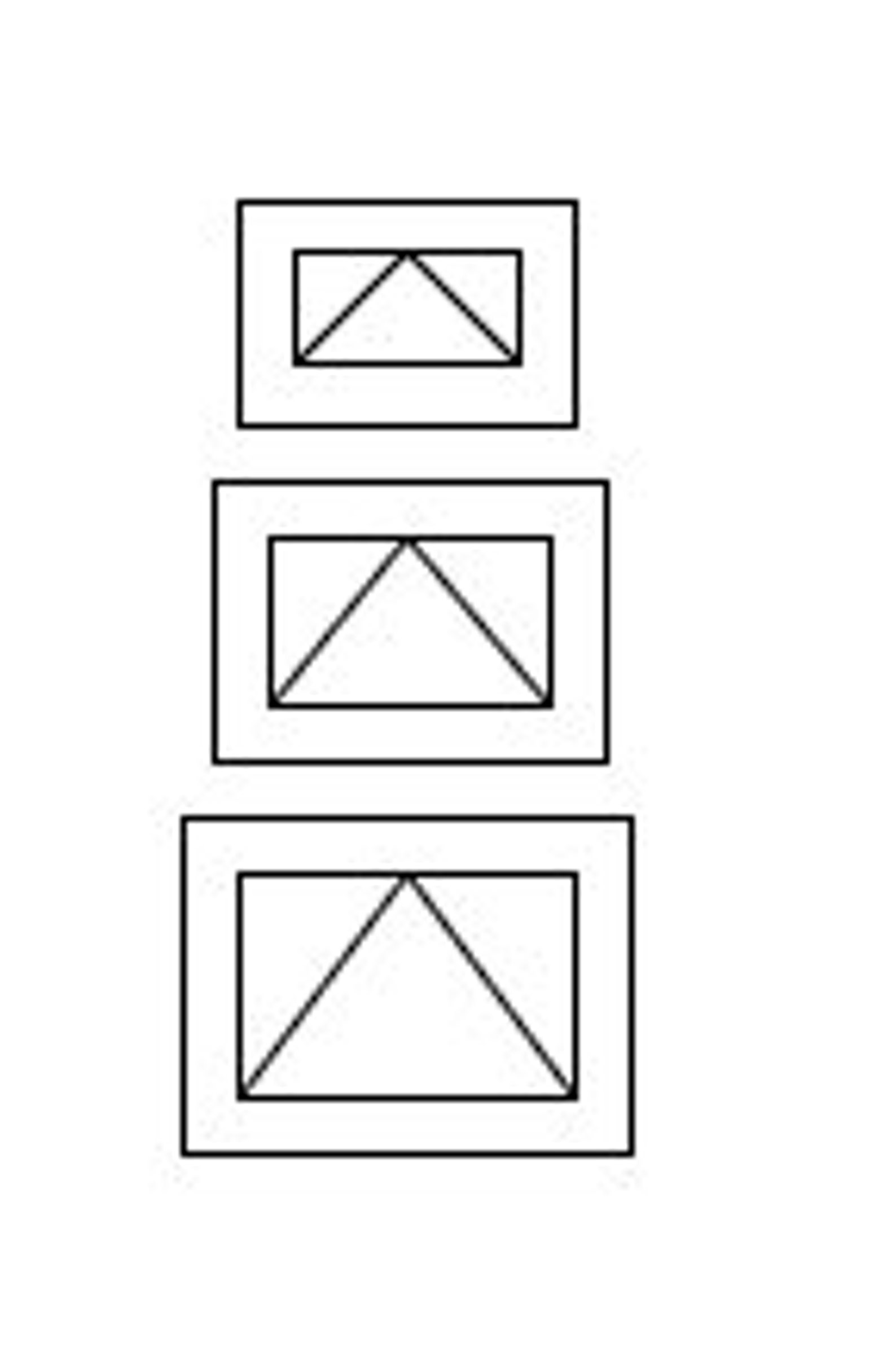 Mini Flying Geese Foundation Paper Piecing Templates , PDF FPP Pattern ...