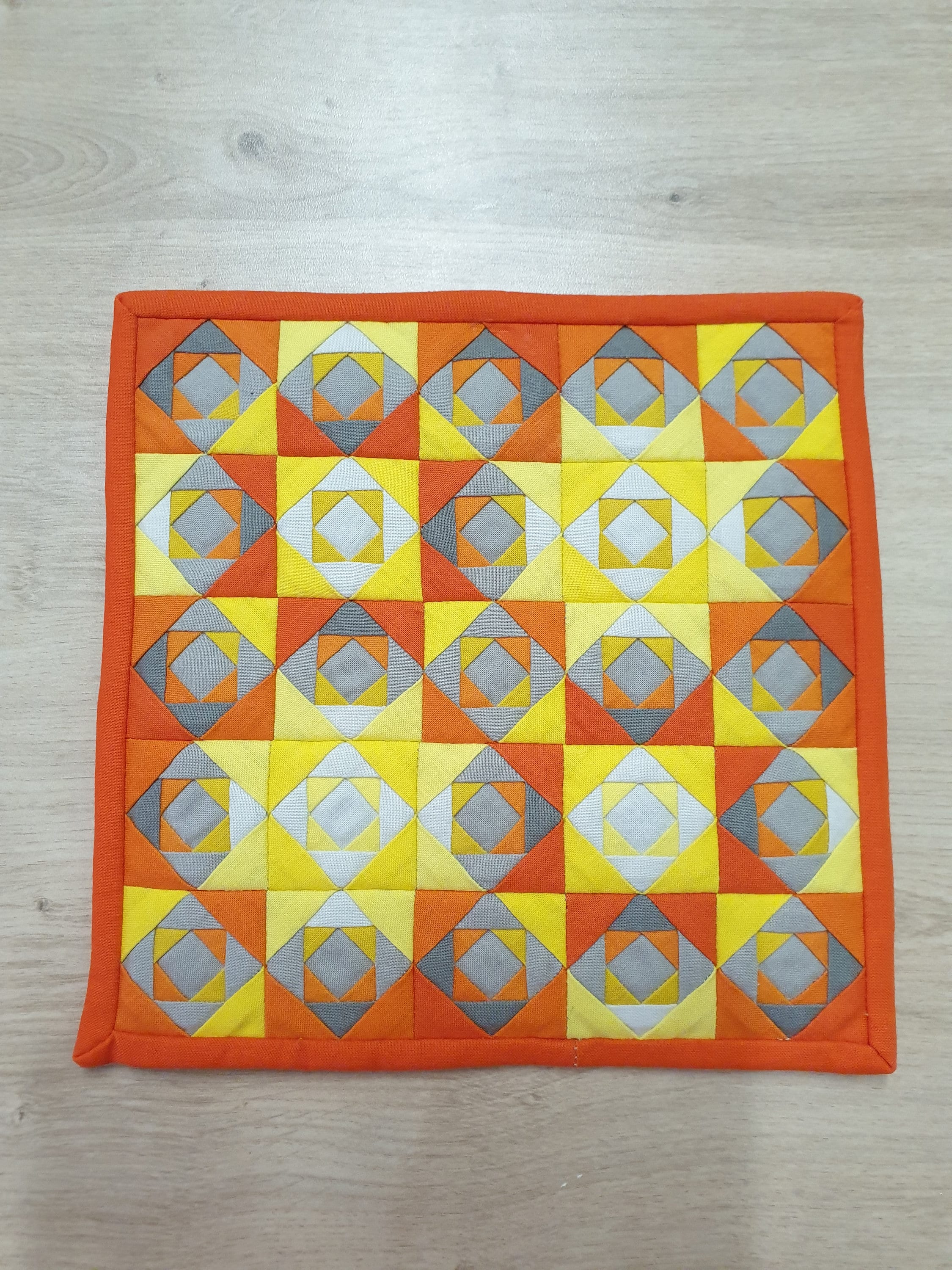 Printable Mini Economy Quilt Block: 1.5” Paper Pieced Pattern , Modern ...