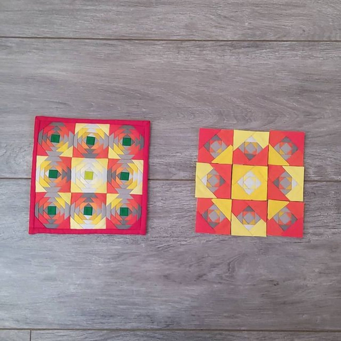 Printable Mini Economy Quilt Block: 1.5” Paper Pieced Pattern , Modern ...