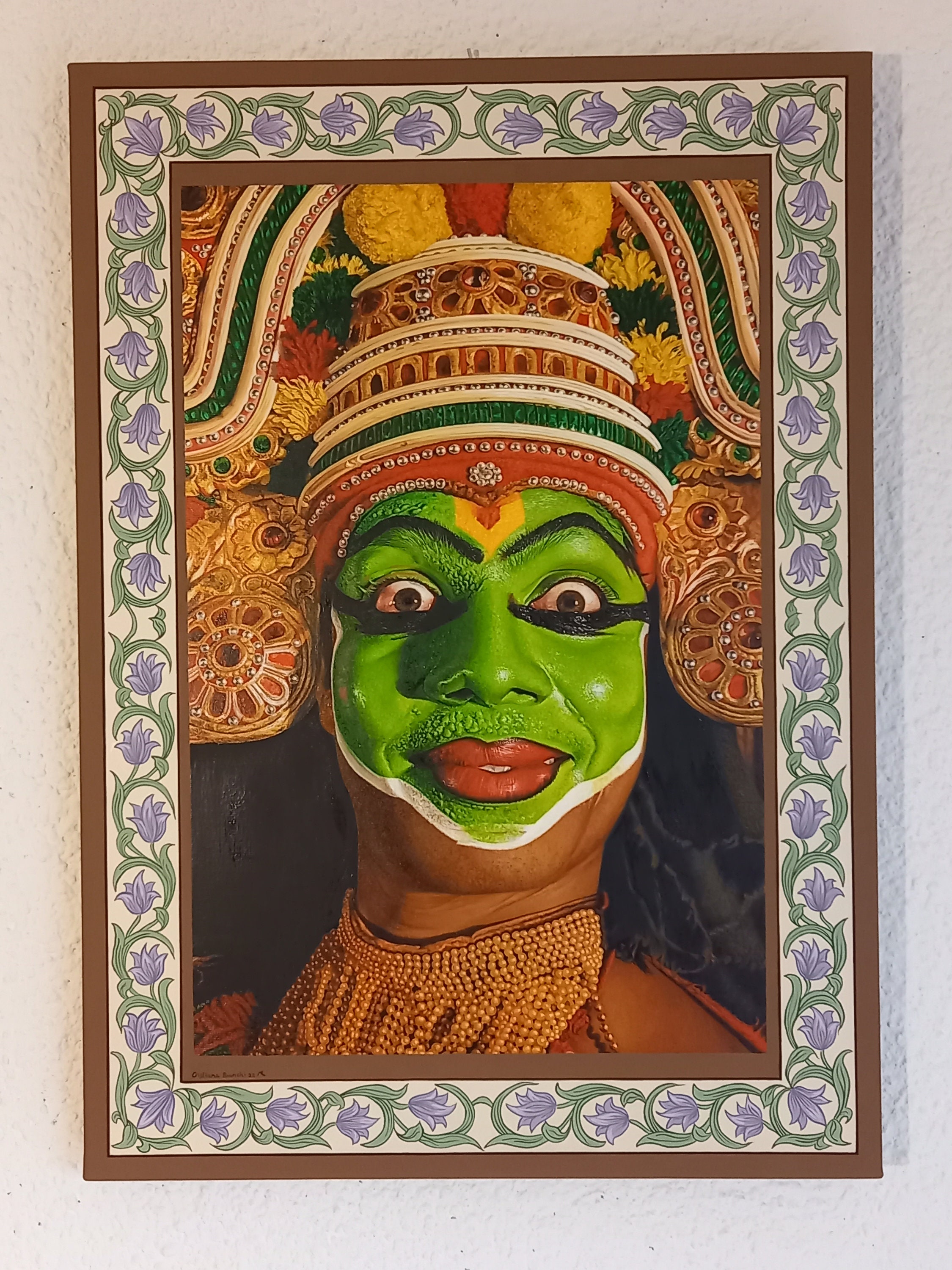Kathakali Oil Painting
