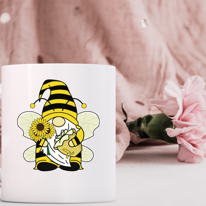 Bee Gnome Svg Spring Gnomes Cut Files Summer Gnomes Svg - Etsy