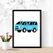 Transport SVG Clipart INSTANT DOWNLOAD Vehicles Car Truck Train ...