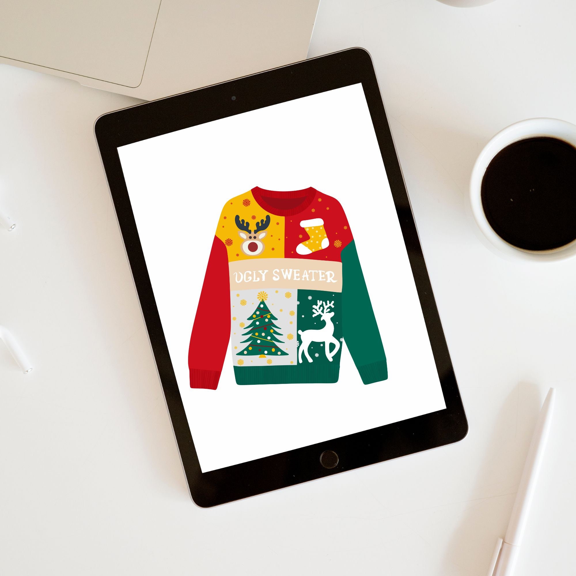 Christmas Sweaters Clipart Ugly Sweaters Clipart Christmas Clipart ...