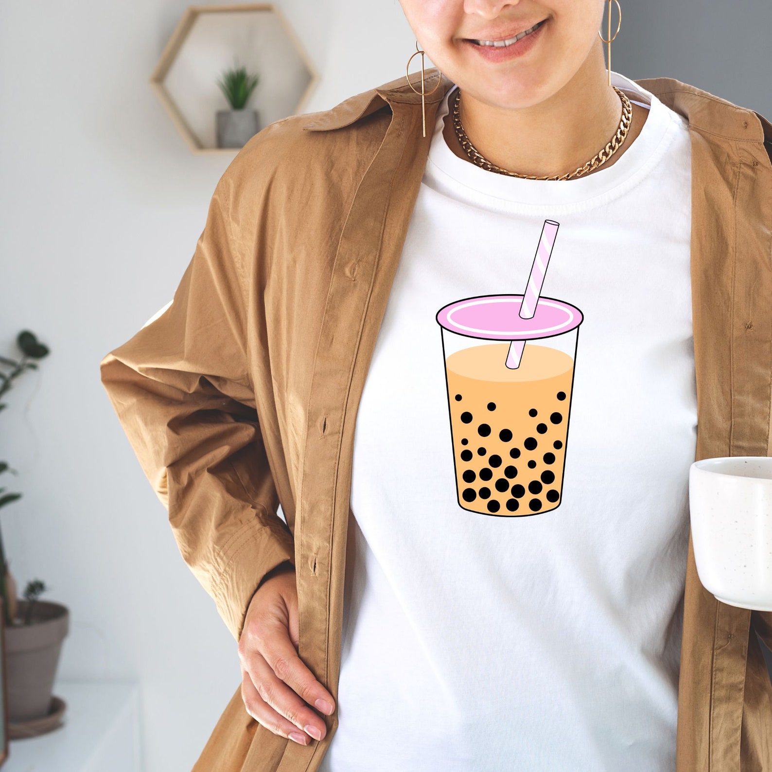 Bubble Tea SVG Boba Tea Cut File Kawaii Drink Cute Food Boba Tea Lover ...