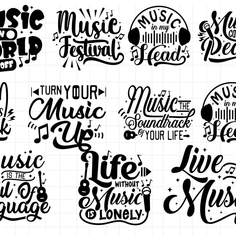 Sound of Music Svg - Etsy