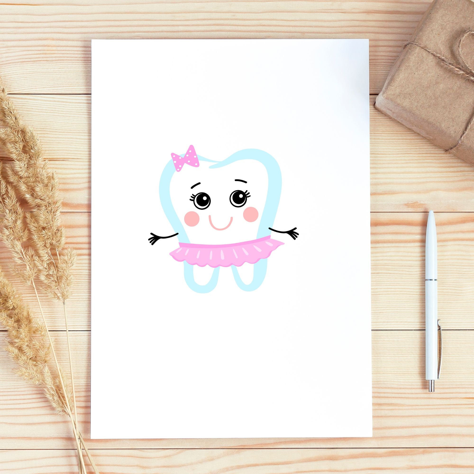 Tooth Fairy Svg Bundle Tooth Fairy Svg Tooth With Bow Svg Dentist Svg ...