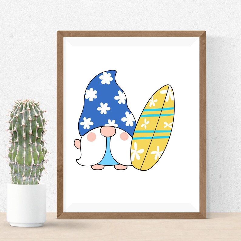 Summer Gnomes Bundle SVG Beach Gnome Svg Tropical Gnomes Svg Summer ...