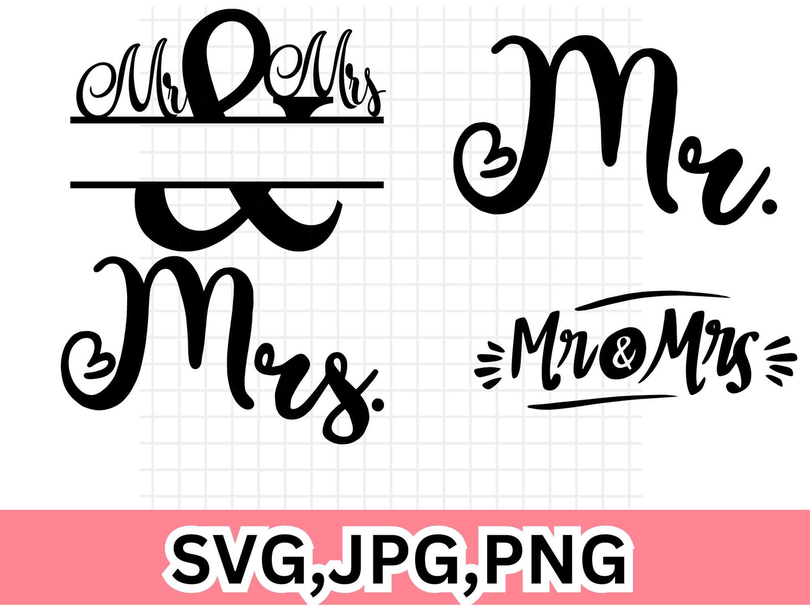 Mr and Mrs SVG\ Mr SVG\ Mrs SVG\ Mr and Mrs Cut File\ Mr Groom Svg\ Mrs ...