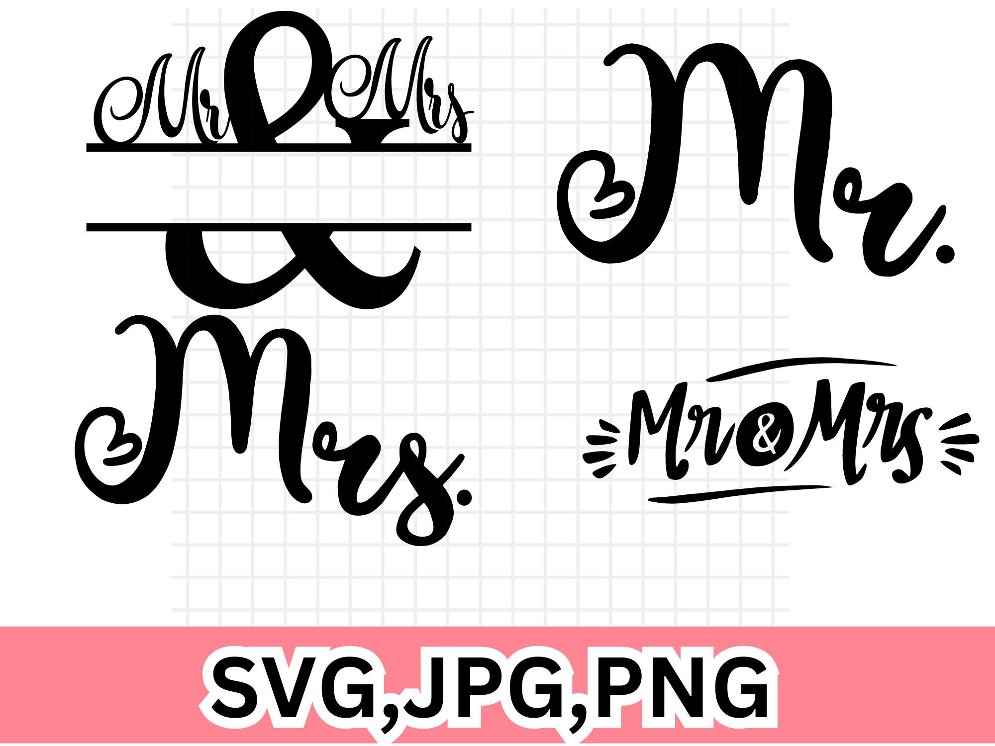 Mr and Mrs SVG\ Mr SVG\ Mrs SVG\ Mr and Mrs Cut File\ Mr Groom Svg\ Mrs ...