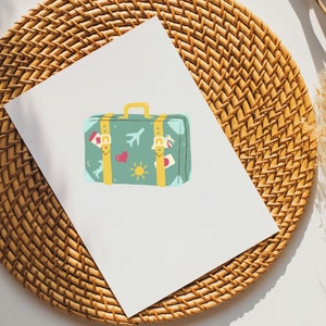 Girly Travel Clipart\ Pink Travel Clipart\ Watercolor Traveller Girl ...