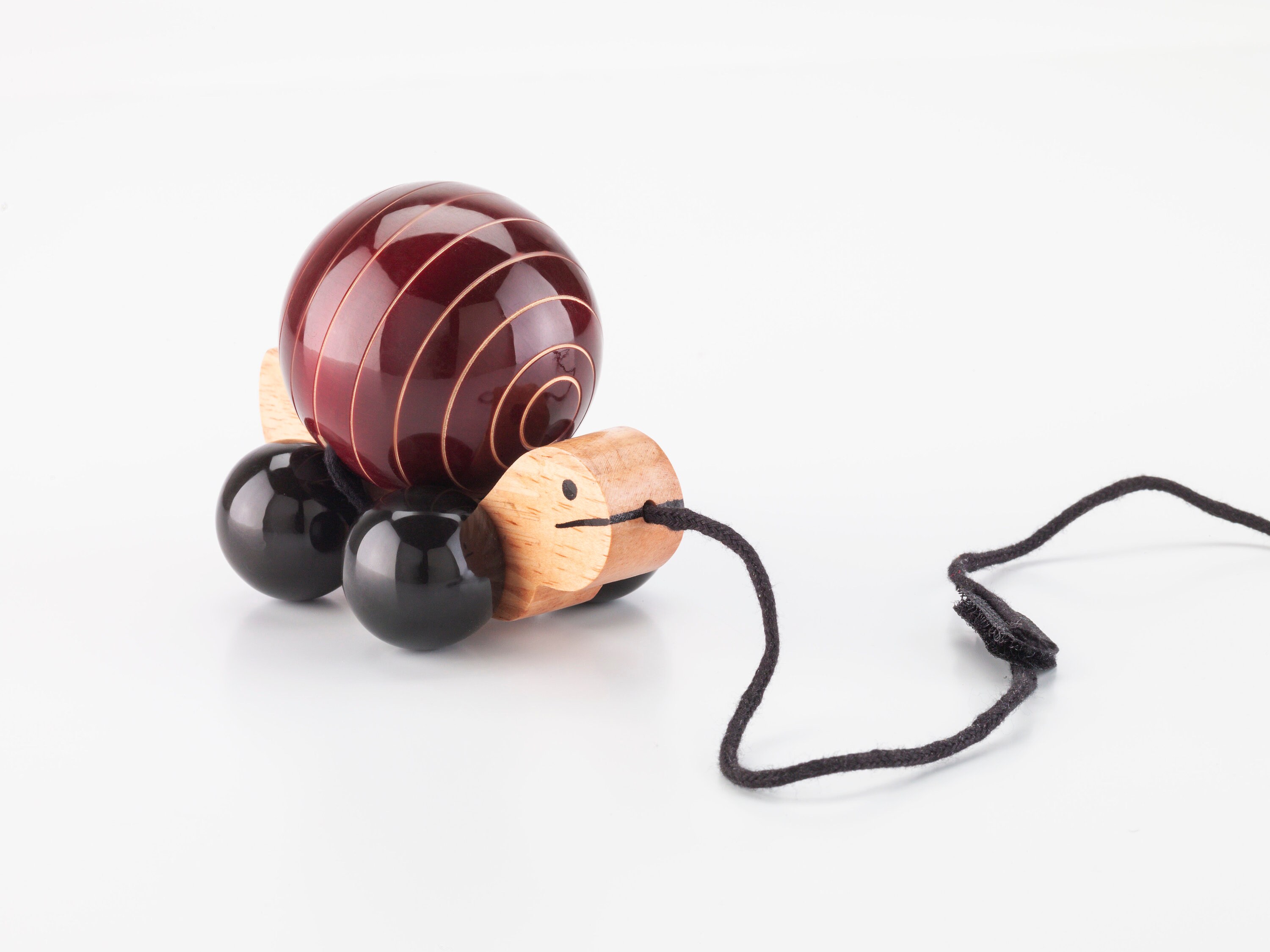 Tuttu Turtle Wooden Pull Toy Natural Wood Colours Extracted From ...