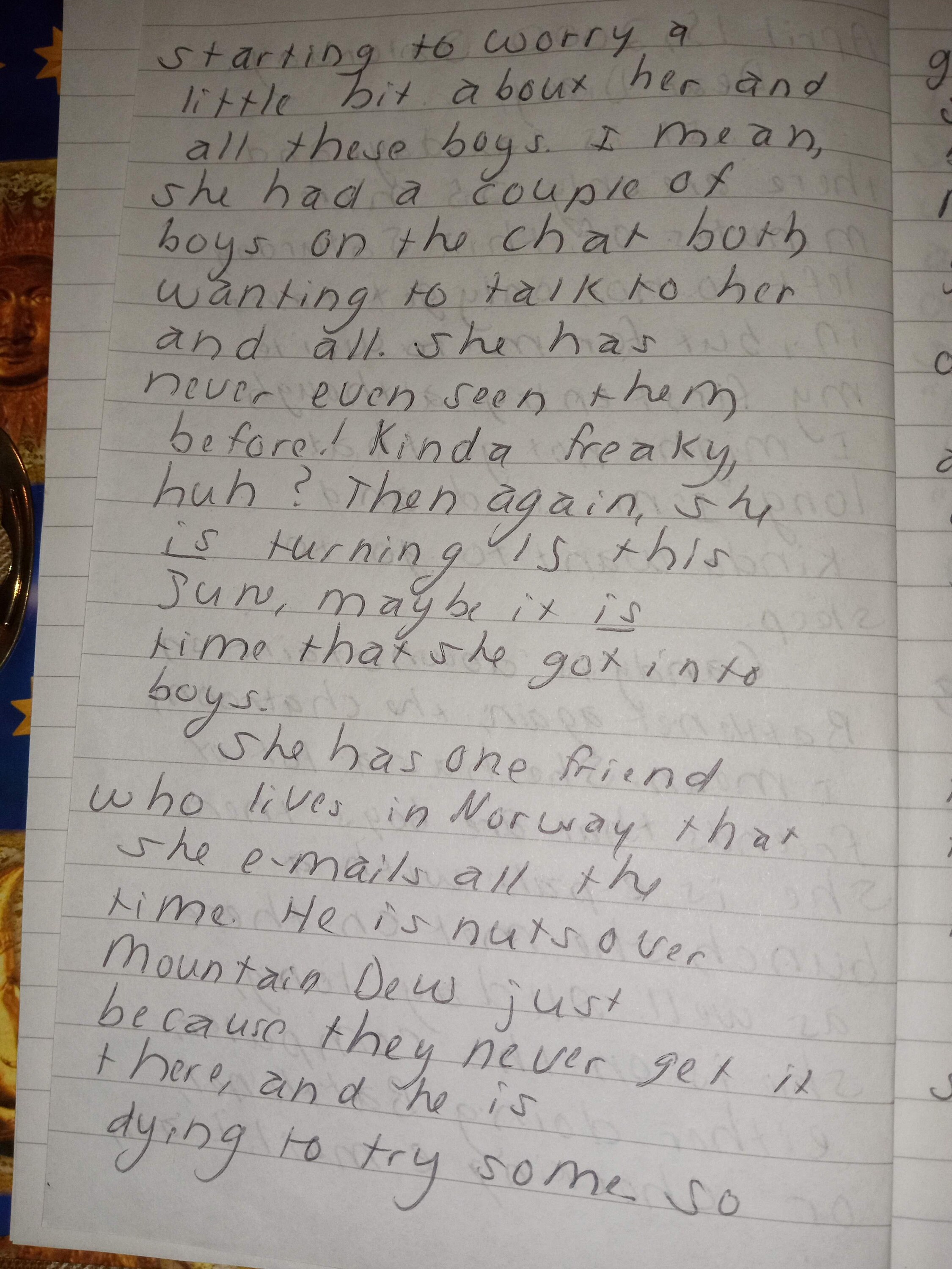 PDF Handwritten Diary of a Teenage Girl Spring 2000 - Etsy