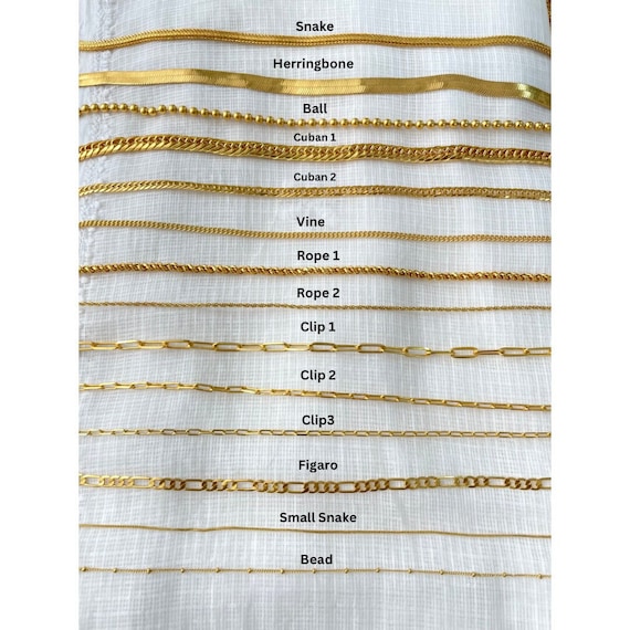 Italian Gold Chain Types Italian Gold Miami Cuban Link 18" Chain