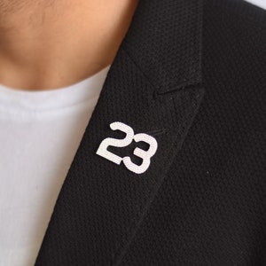 Customized Number Iced Out Brooch | Personalized Brooch | Hip Hop ...