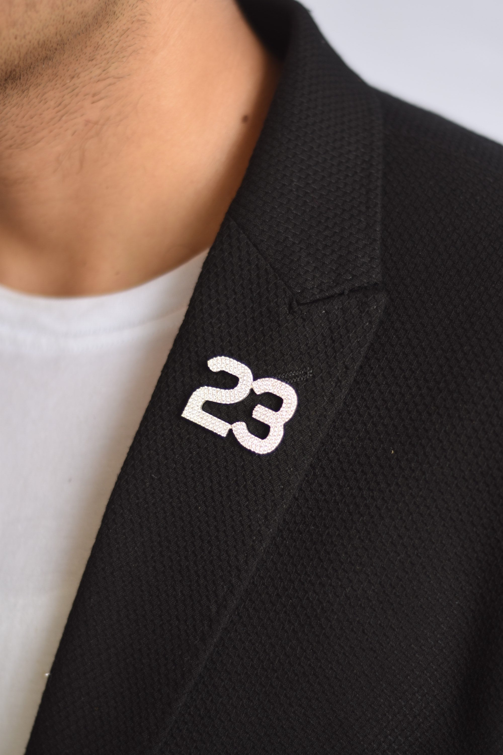 Customized Number Iced Out Brooch Personalized Brooch Hip - Etsy