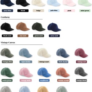 Embroidered Mini Chilli Cap | Customisable | Choose From Different Cap ...