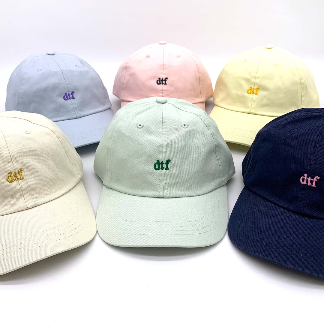 Unisex Cap With Personalised Embroidery | New Cap Colours Added ...