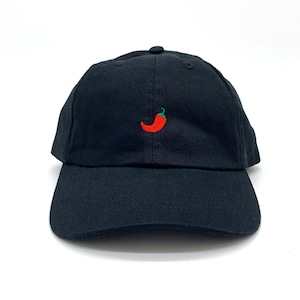 Embroidered Mini Chilli Cap | Customisable | Choose From Different Cap ...