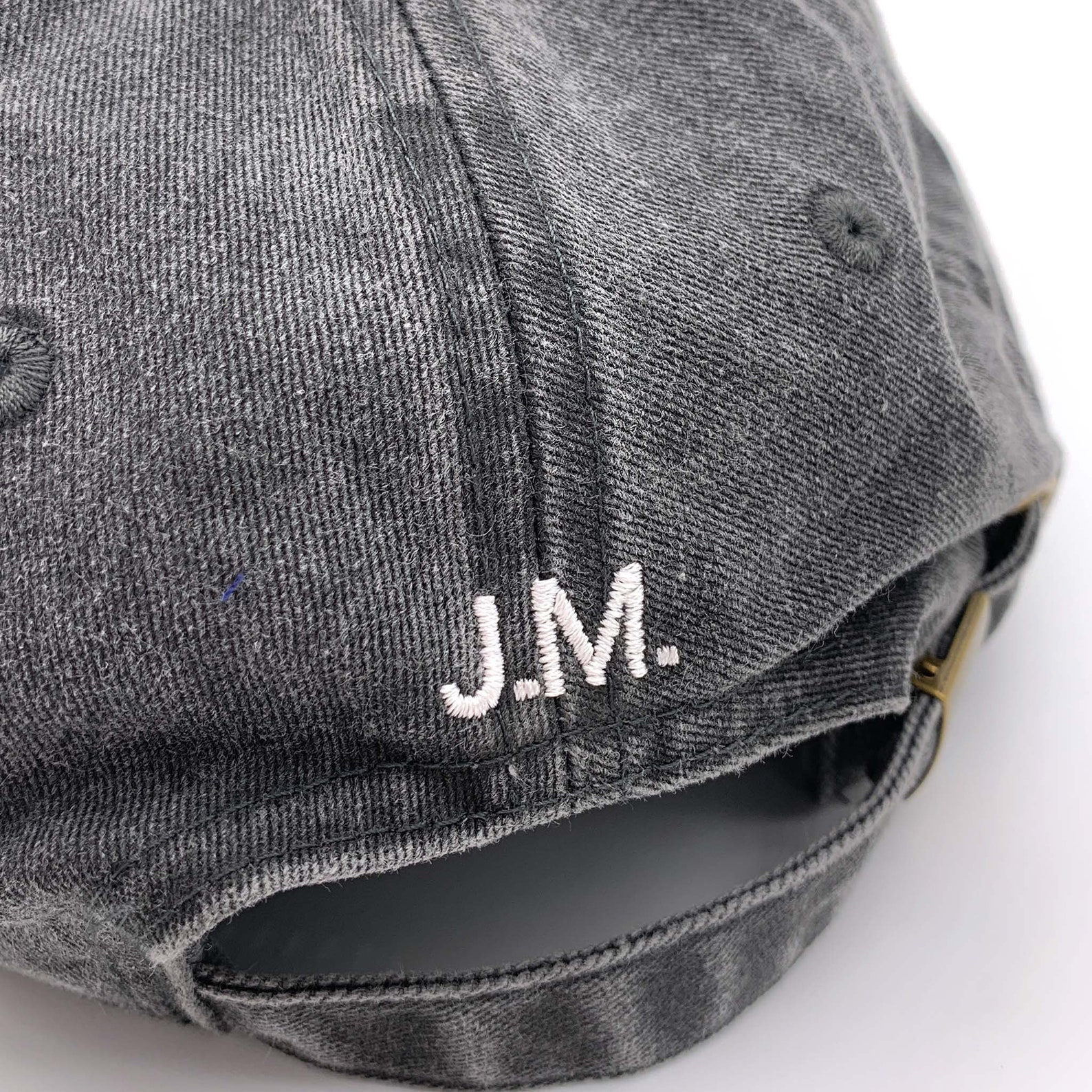 Embroidered Race Car Cap - Vintage Washed Canvas - Customisable Options ...
