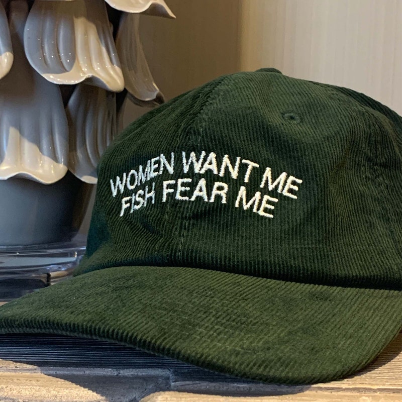 Fish Fear Me Cap Hat - Etsy