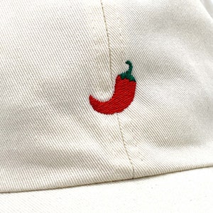 Embroidered Mini Chilli Cap | Customisable | Choose From Different Cap ...
