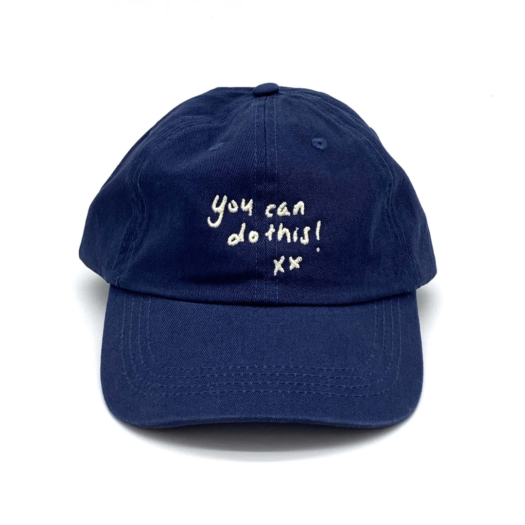 Custom Embroidered Handwriting & Doodle Cap – A Wearable Memory | A ...