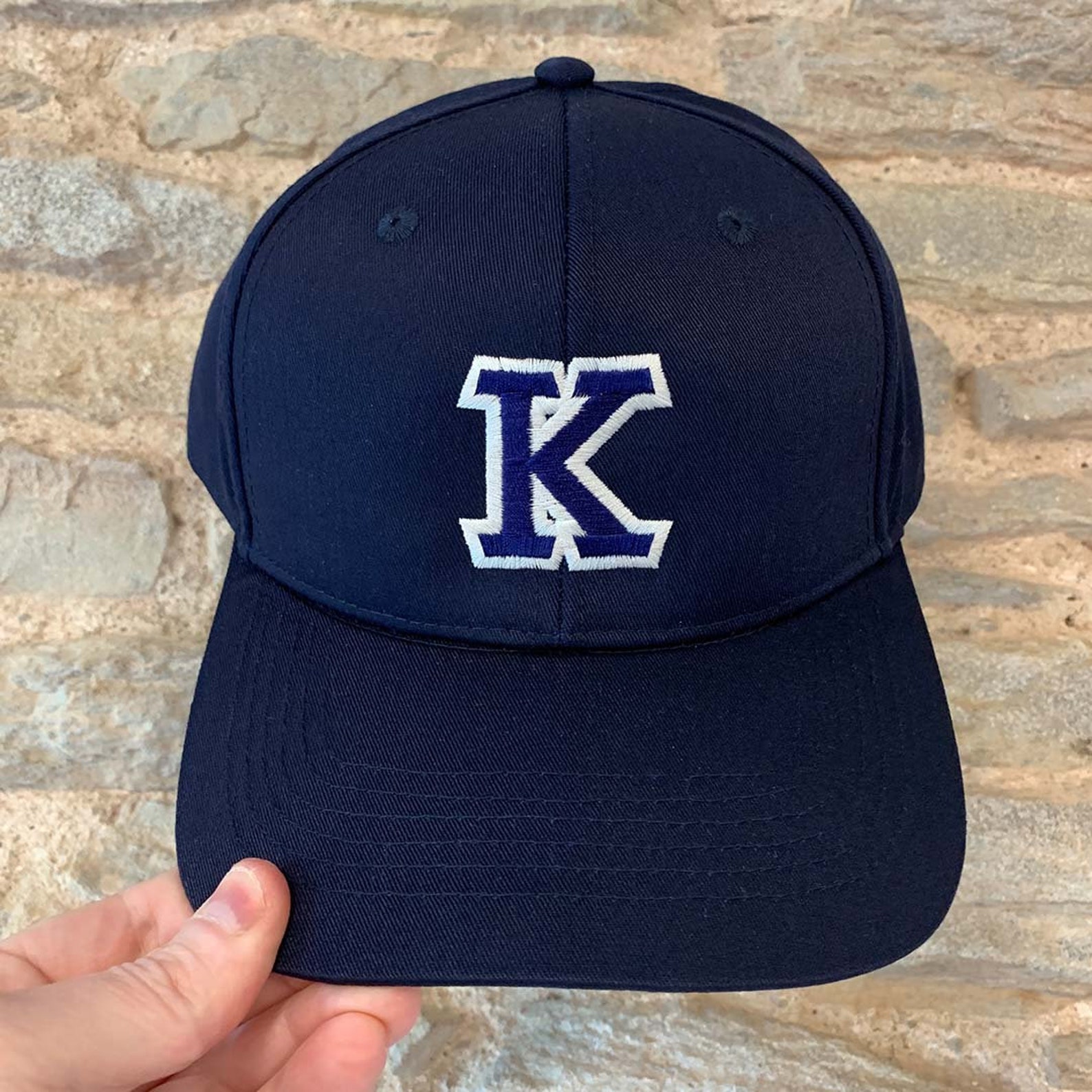 Customised Varsity Initial Cap - Etsy