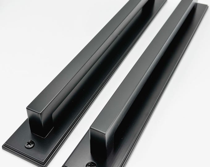 Bold Modern Garage Door Decorative Hardware Handles | Zinc Alloy Metal ...