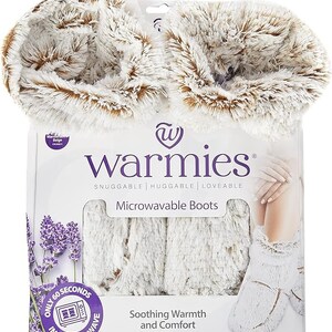 Cozy Microwaveable Boots White GIFT FOR HER and Him, Choose Colour: - Etsy