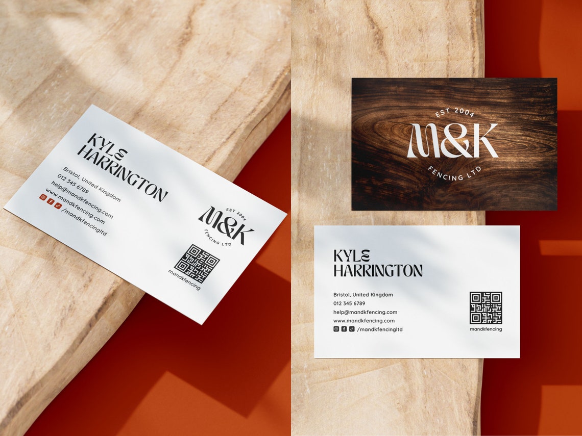 Semi-custom Brand Kit, Shop Logo, Company Logo Design, Pre-made Wood ...