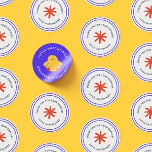 Semi Custom Branding Kit, Kids Logo Branding, Cute Colourful & Fun ...