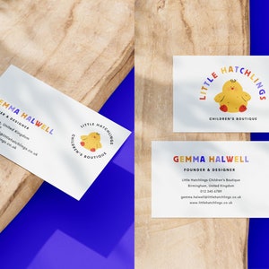 Semi Custom Branding Kit, Kids Logo Branding, Cute Colourful & Fun ...