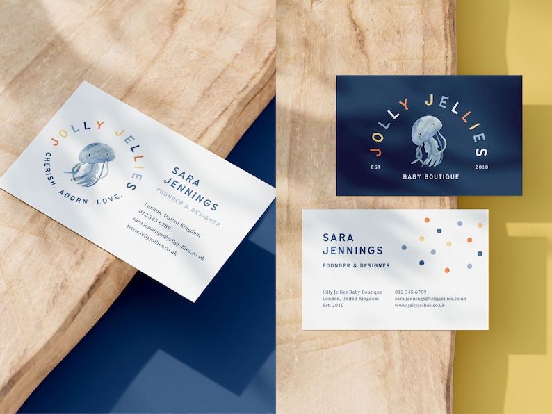 Semi Custom Branding Kit, Kids Logo Branding, Cute Colourful & Fun ...