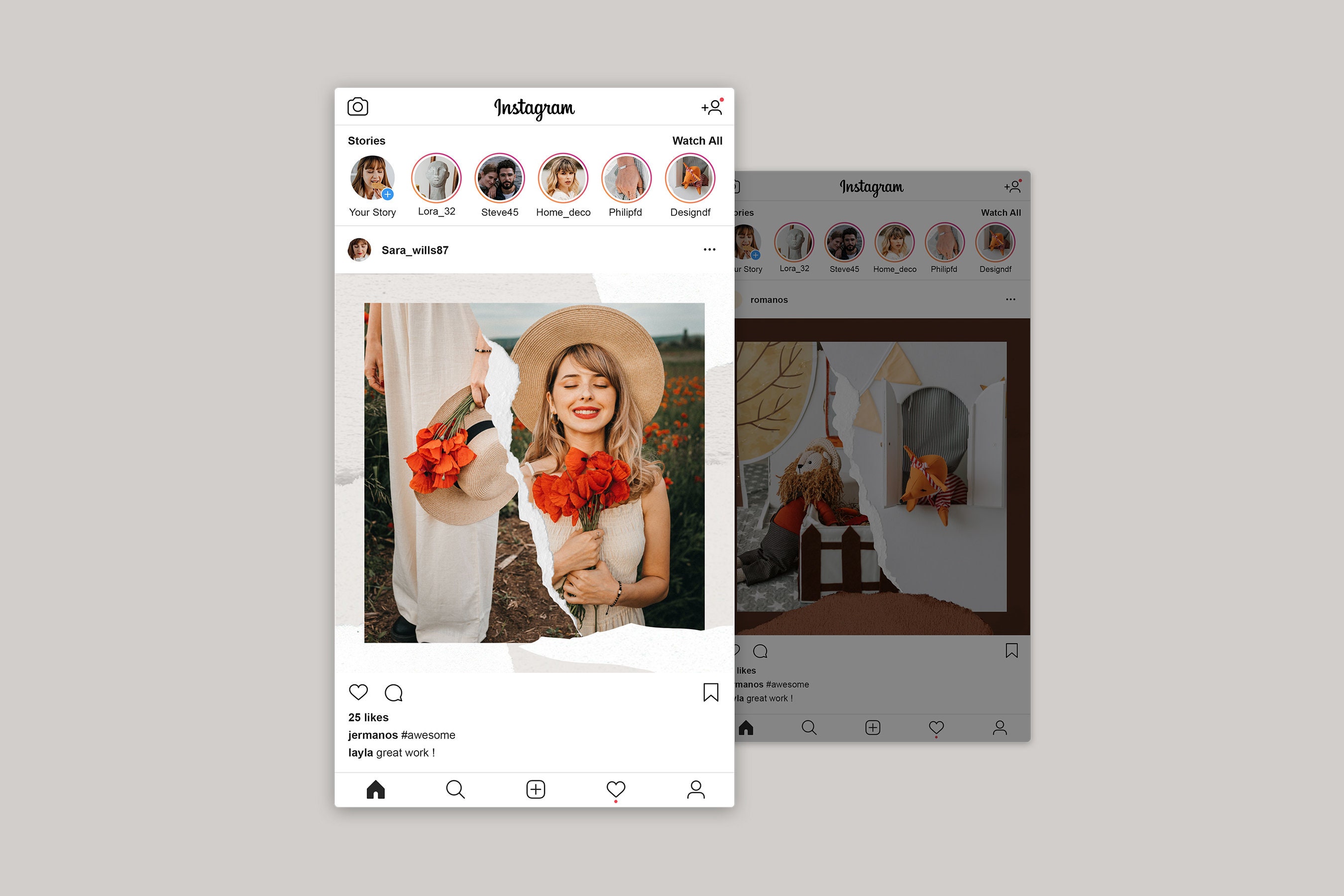 Instagram Puzzle Template Canva, Grid Feed 18 Posts, Social Media ...