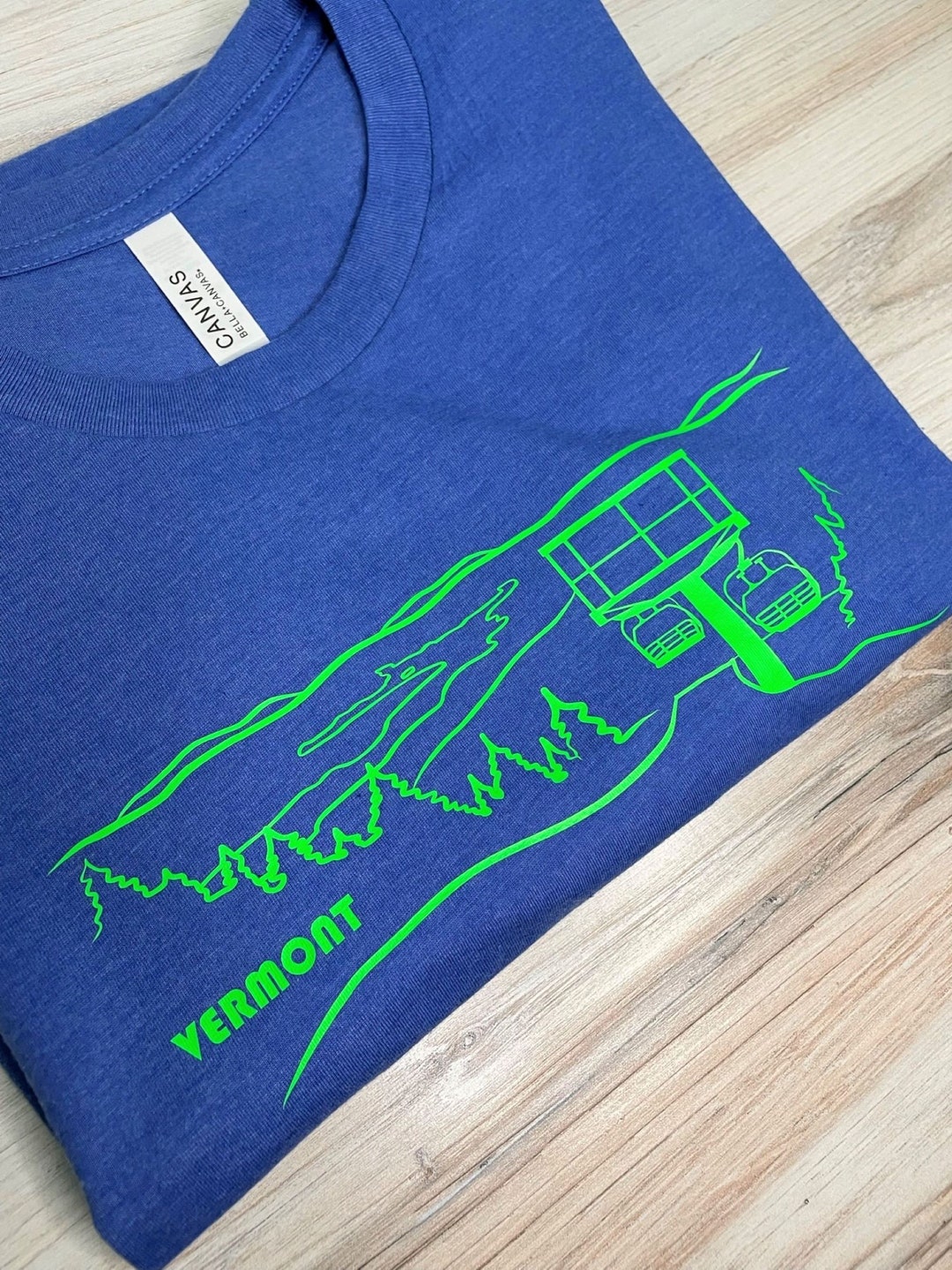 TODDLER/KIDS Vermont T-shirt - Etsy