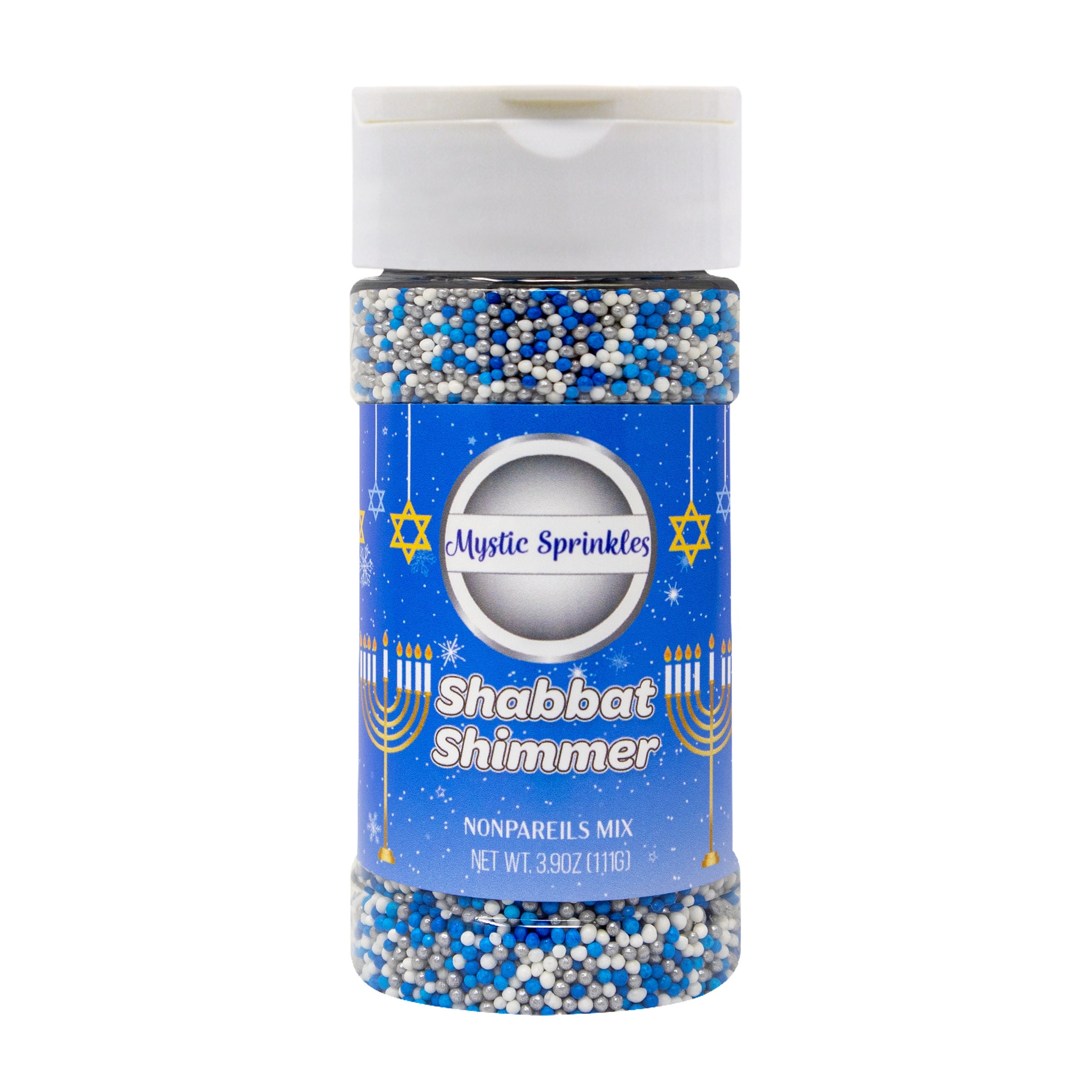 Mystic Sprinkles Shabbat Shimmer Nonpareil Mix 3.9oz - Etsy