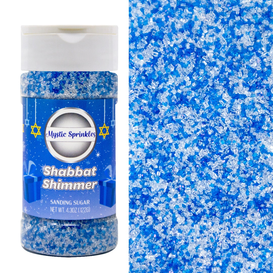 Mystic Sprinkles Shabbat Shimmer Sanding Sugar 4.3oz - Etsy