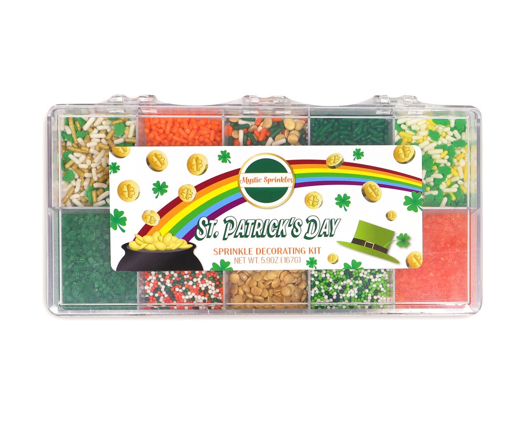 St. Patrick's Day Sprinkle Decorating Kit 5.9oz. - Etsy