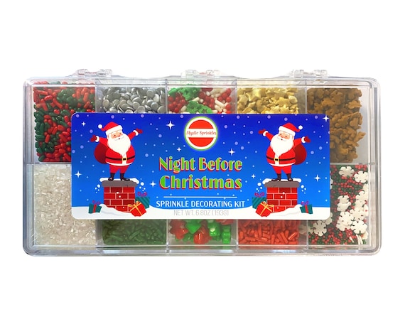 Mystic Sprinkles Night Before Christmas Sprinkle Decorating - Etsy
