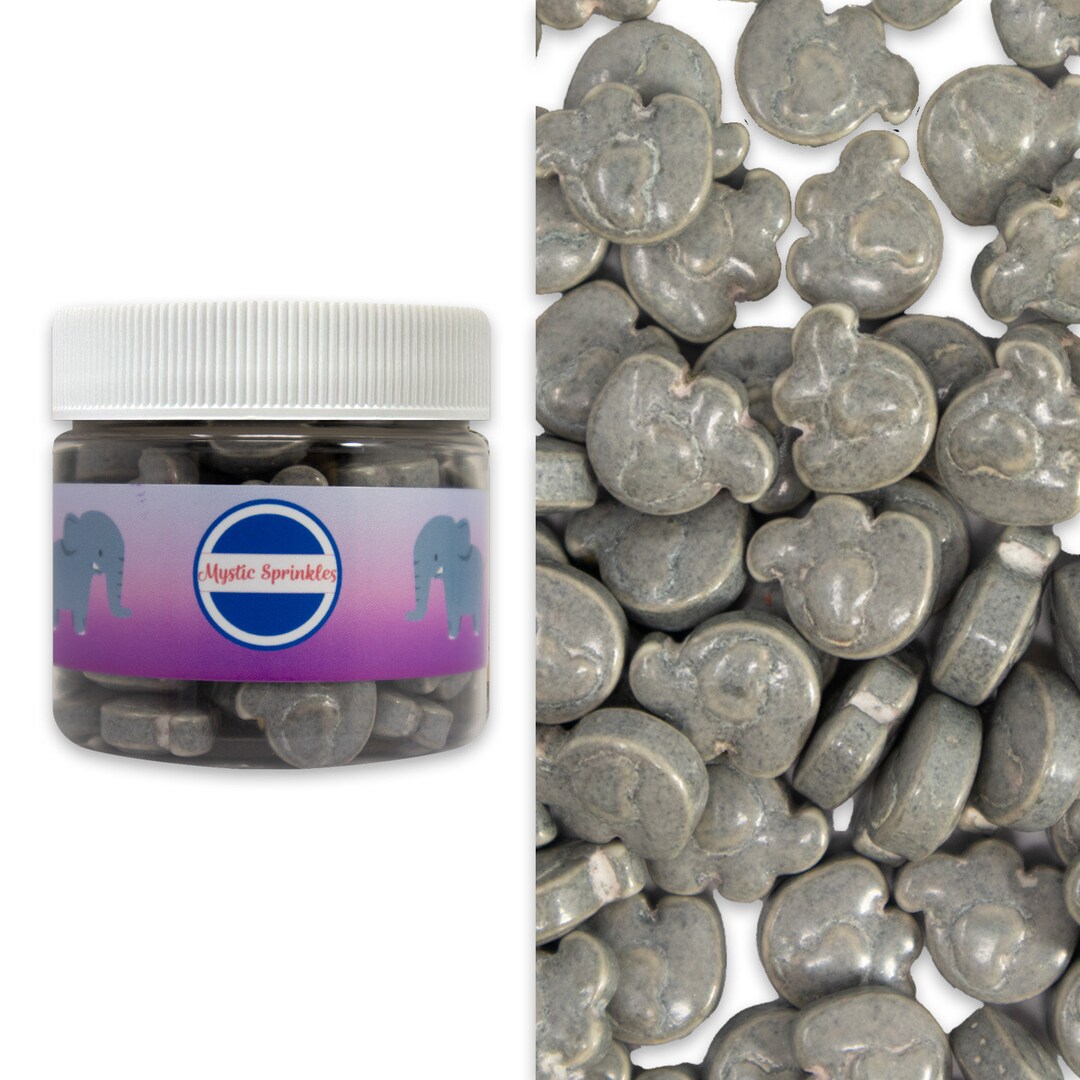 Mystic Sprinkles Candy Shapes Elephants 2.1oz - Etsy