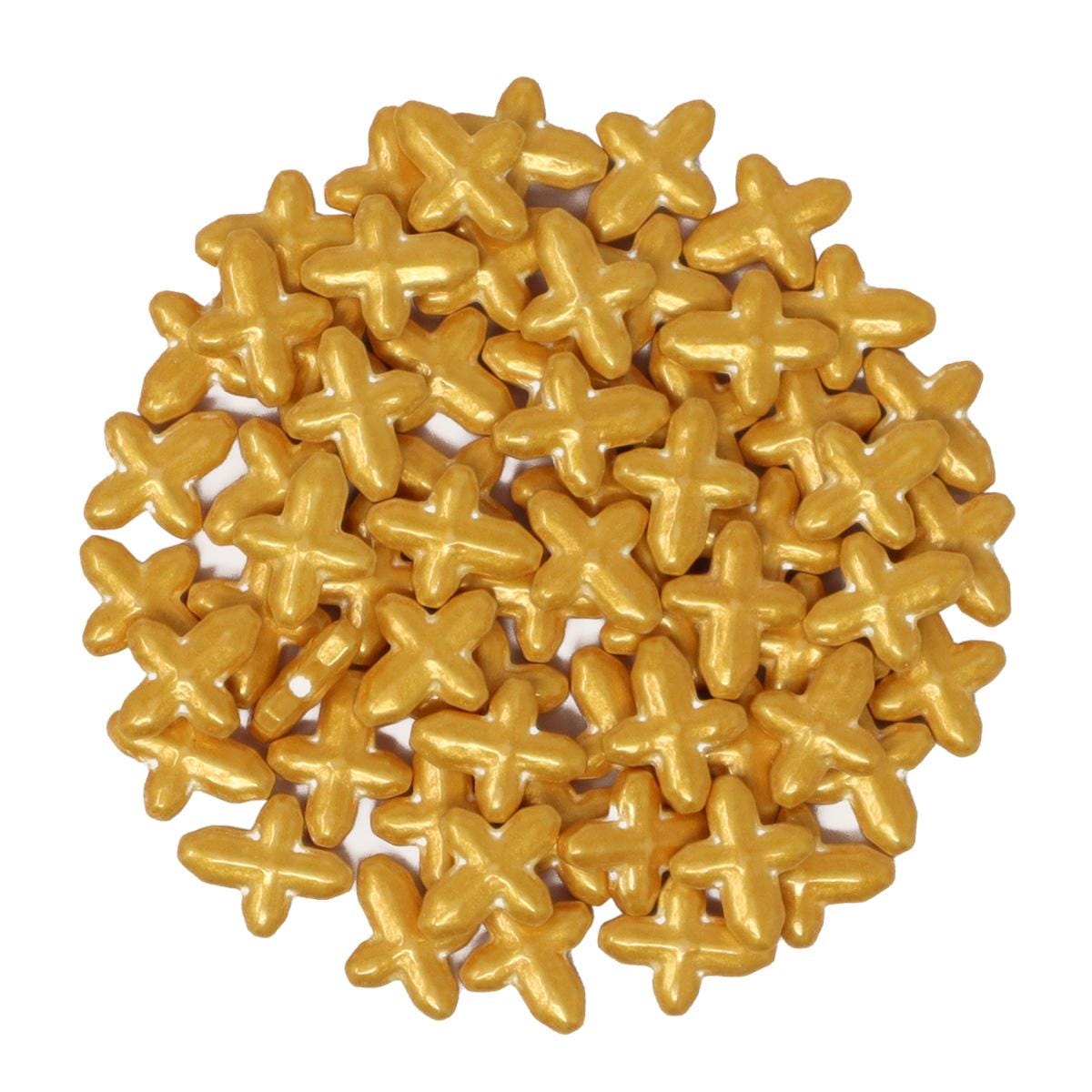 Mystic Sprinkles Candy Shapes Gold Crucifix - Etsy