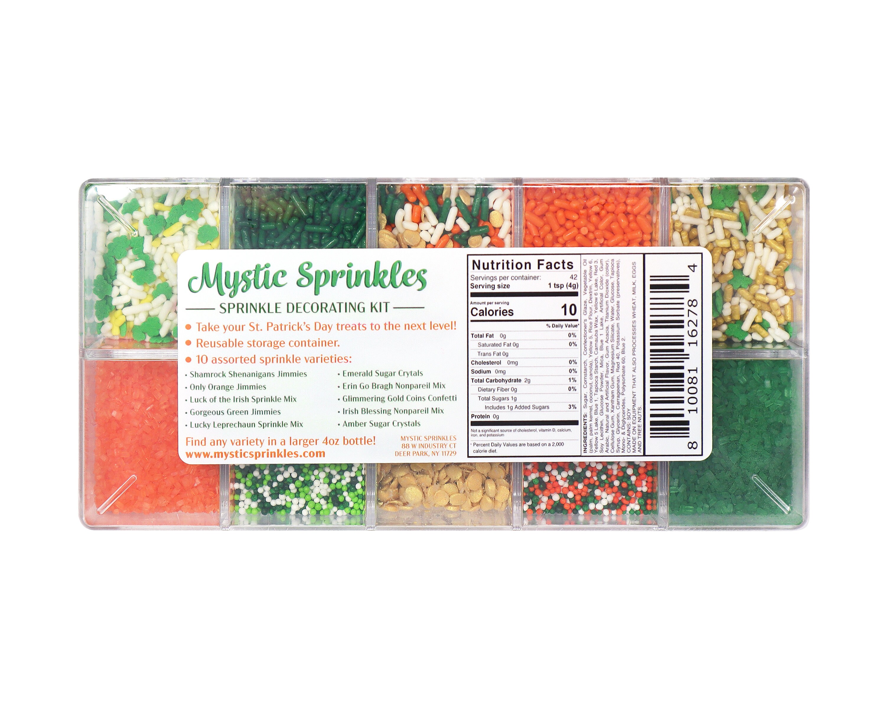 St. Patrick's Day Sprinkle Decorating Kit 5.9oz. - Etsy