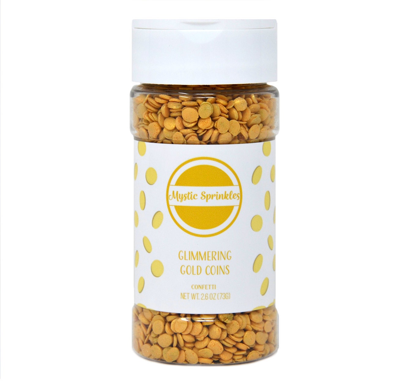 Mystic Sprinkles Glimmering Gold Coins Confetti Sprinkles 2.6oz - Etsy