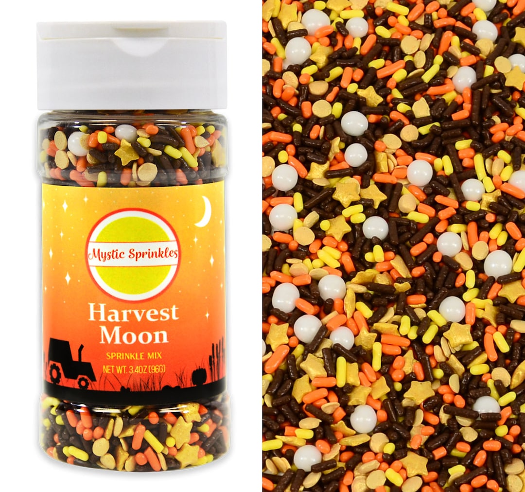 Mystic Sprinkles Harvest Moon Sprinkle Mix 3.4oz Bottle - Etsy